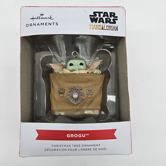 Hallmark | Holiday | Hallmark Star Wars Mandalorian Gorgu Ornament 25 ...